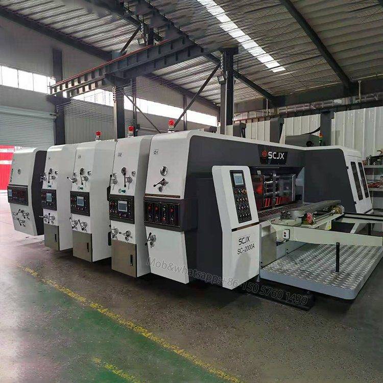 VCP Semi-auto Corrugated Carton Printing Slotting Machine - VIE Machinery