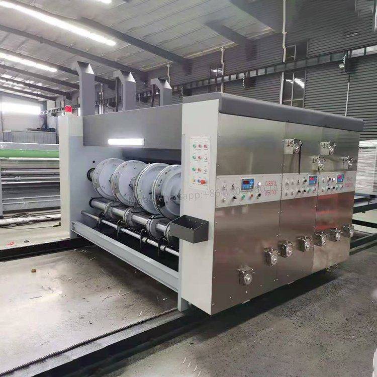 VCP Semi-auto Corrugated Carton Printing Slotting Machine - VIE Machinery